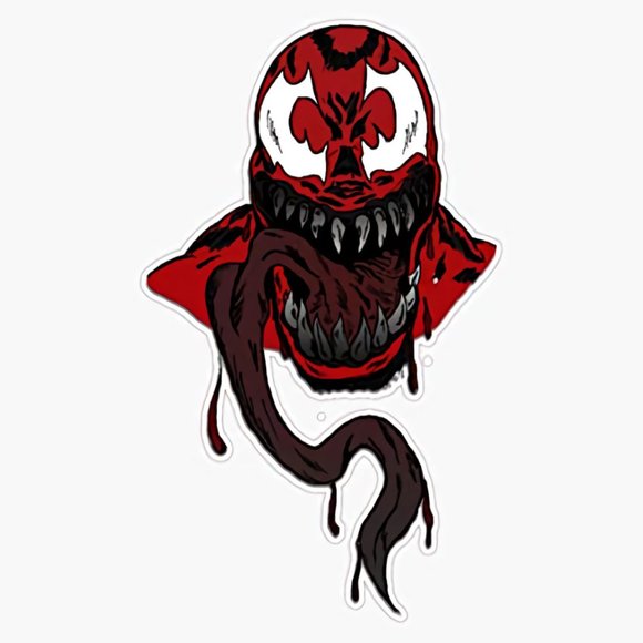 Wall Decor | Venom Marvel Bumper Sticker Car Flexible Reuseable ...